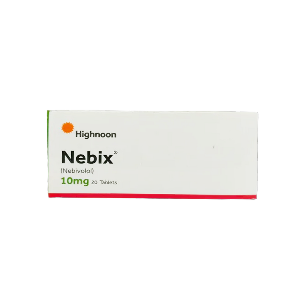 tab nebix 10mg 20s highnoon – KK Mart