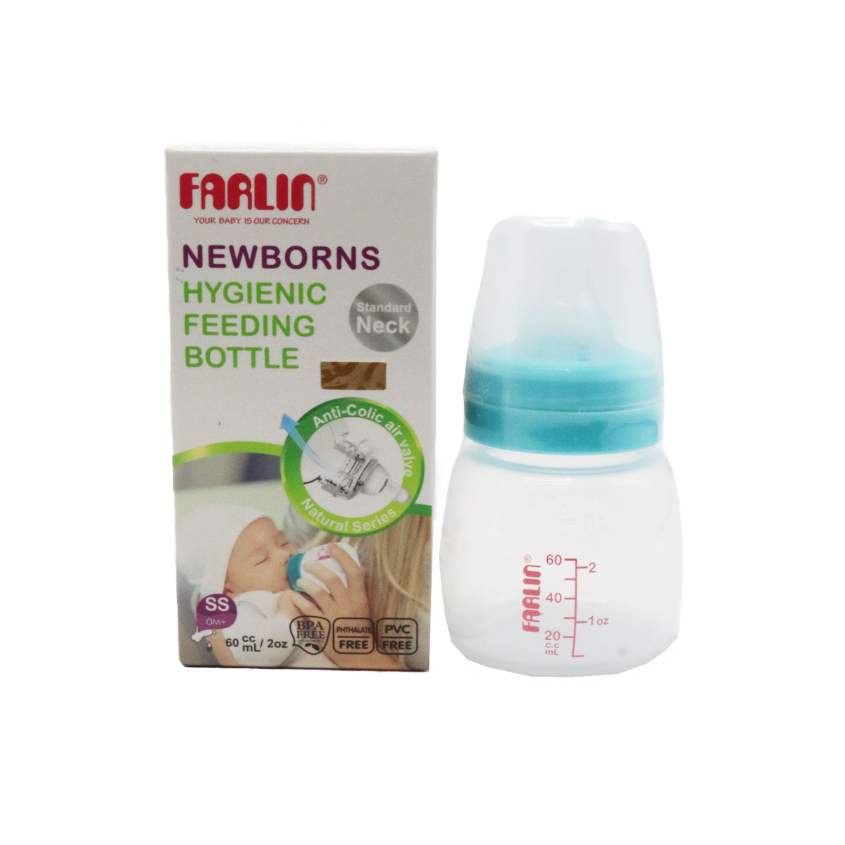 farlin feeder 60ml taiwan ab-41020 – KK Mart