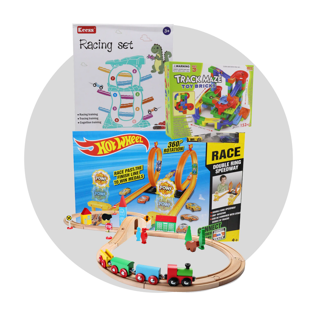 Train & Track Set – KK Mart