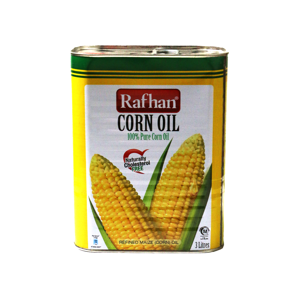 rafhan corn oil 3l tin – KK Mart