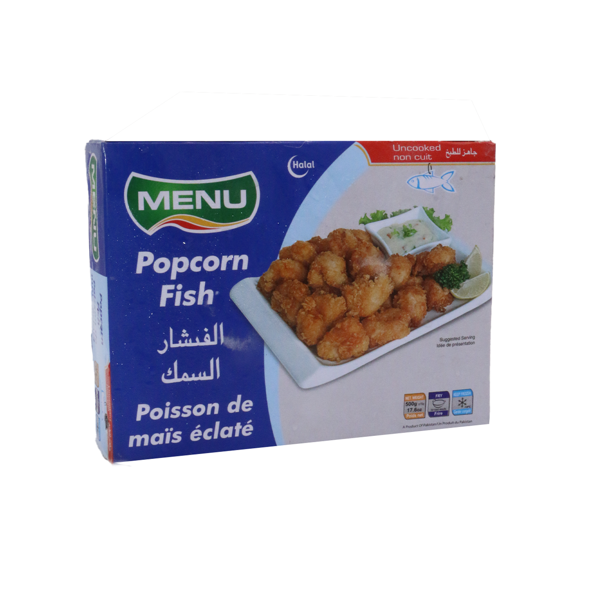 menu fish pop corn 500g – KK Mart
