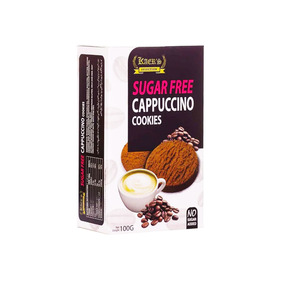 kaers cookies cappuccino sugar free 100g malaysia – KK Mart