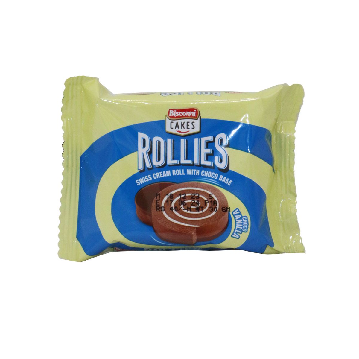 bisconni cakes rollies chocolate vanilla 50rs – KK Mart