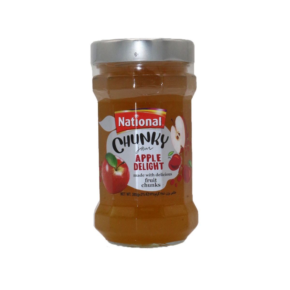 national jam apple delight chunky 385g – KK Mart