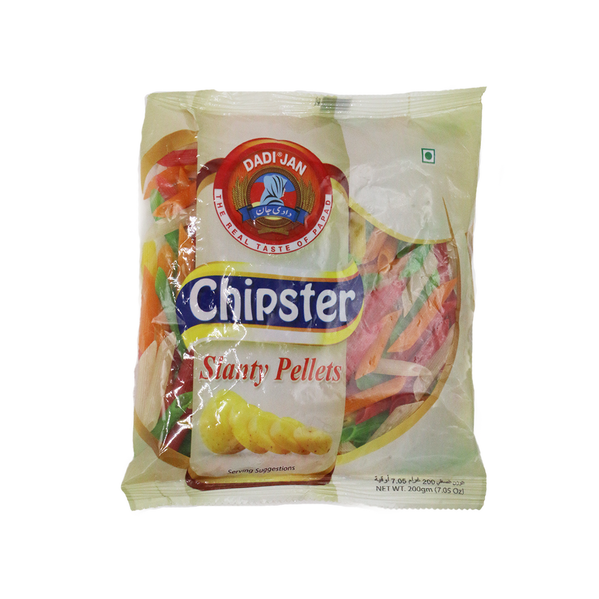 dadi jan pipes snacks slanty pellets 200g – KK Mart