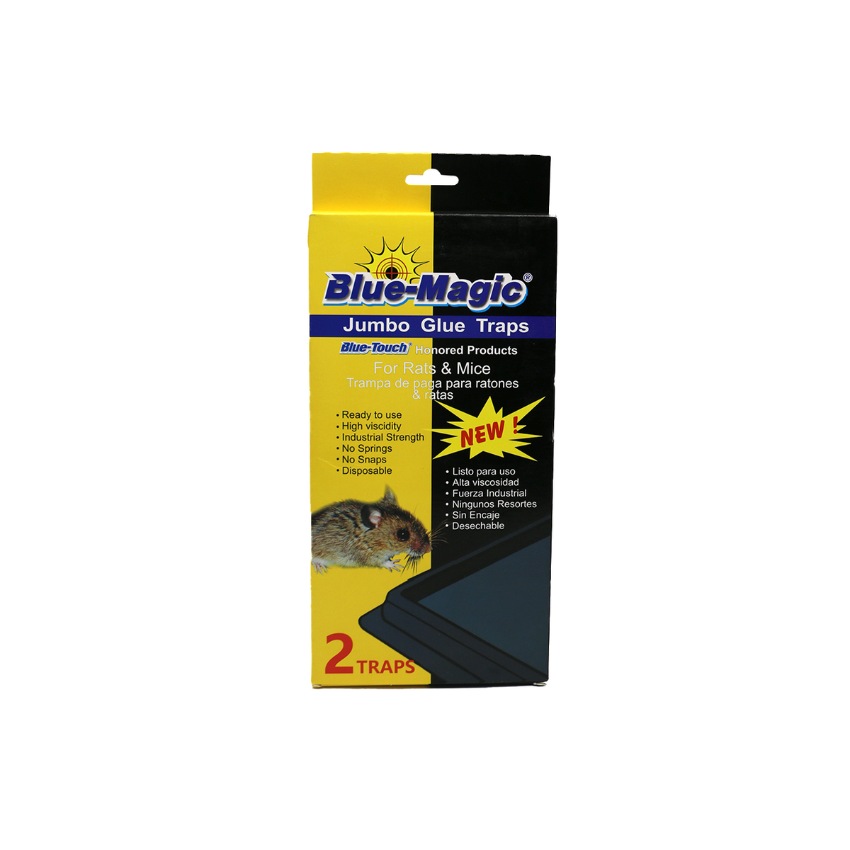 blue magic mouse trap large 2pc 32243 yellow – KK Mart