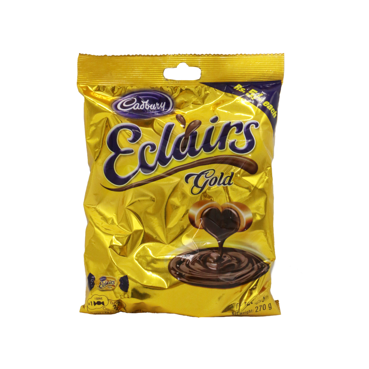 cadbury candy eclairs gold 198g – KK Mart