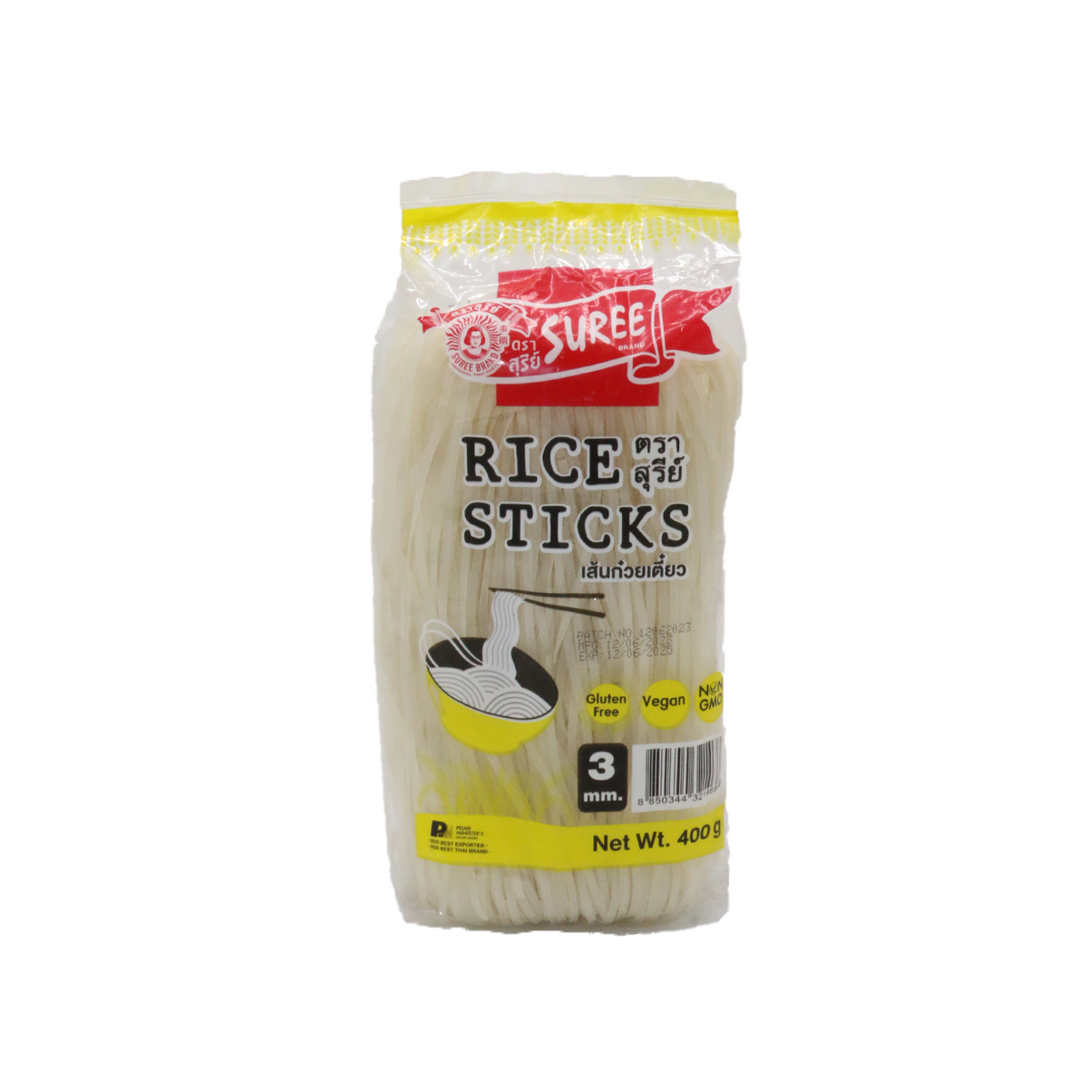 suree rice sticks 3mmm 400g – KK Mart