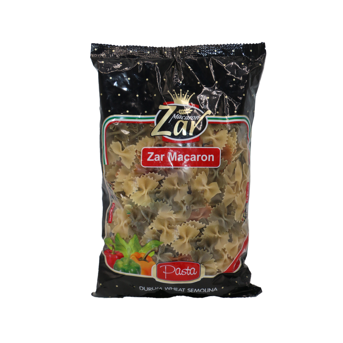 zar pasta vegetables farfalle 500g – KK Mart