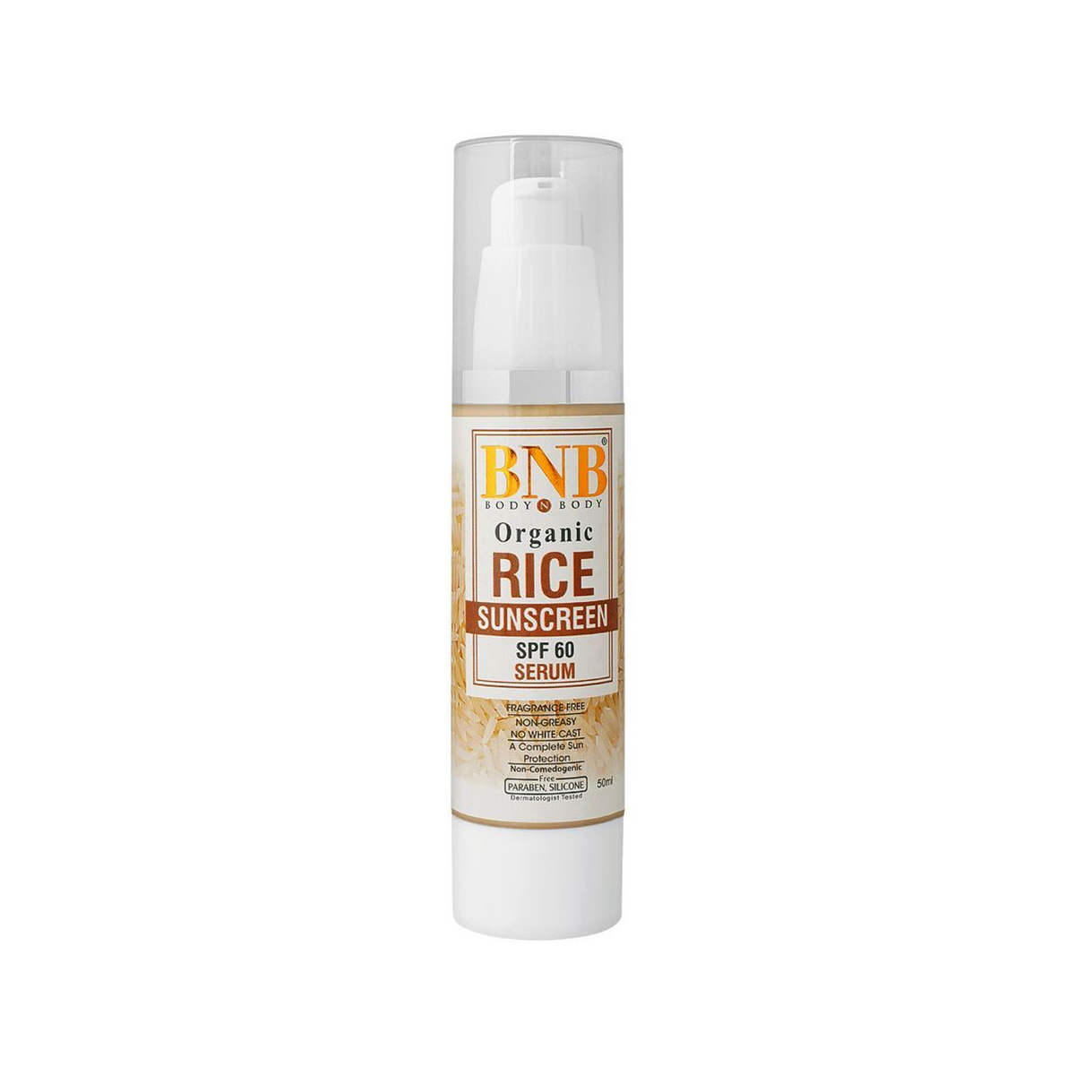 bnb sunscreen serum rice 50ml – KK Mart