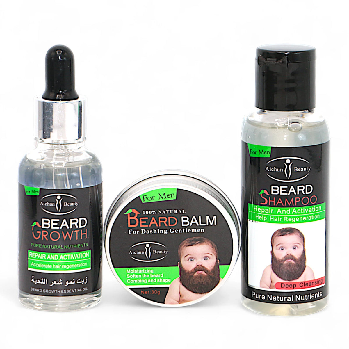 aichun beauty beard kit china ac212-8 – KK Mart