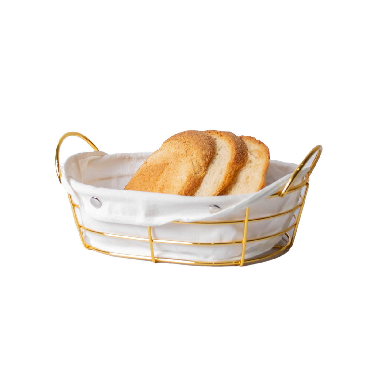 ss bread basket oval china – KK Mart