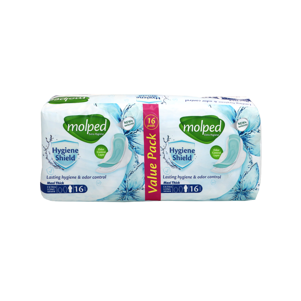 molped pad maxi thick extra long 16pc – KK Mart