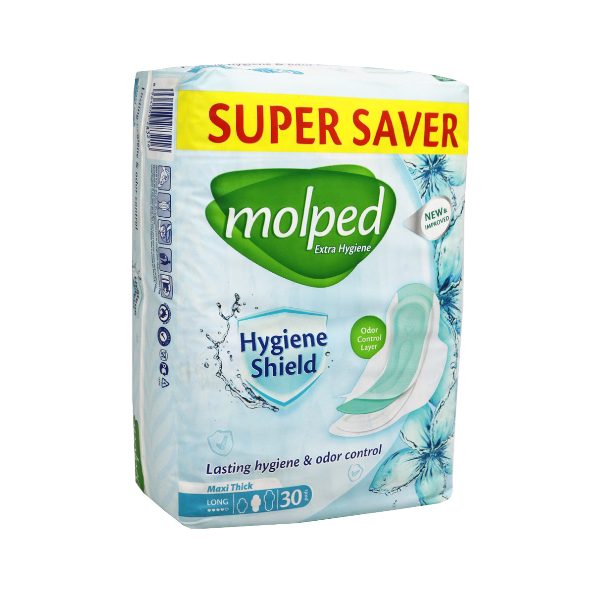 molped pad maxi hygiene shield 30pc – KK Mart