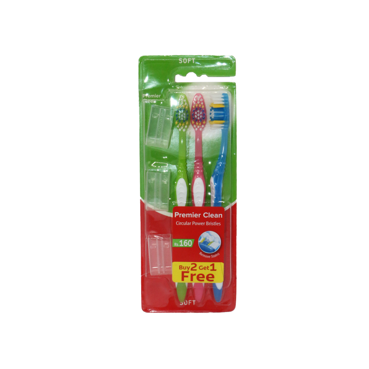 colgate tooth brush premier clean medium 3pc – KK Mart