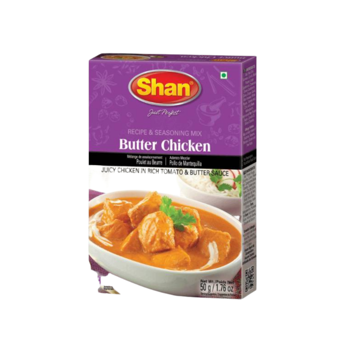 shan butter chicken masala 50g – KK Mart