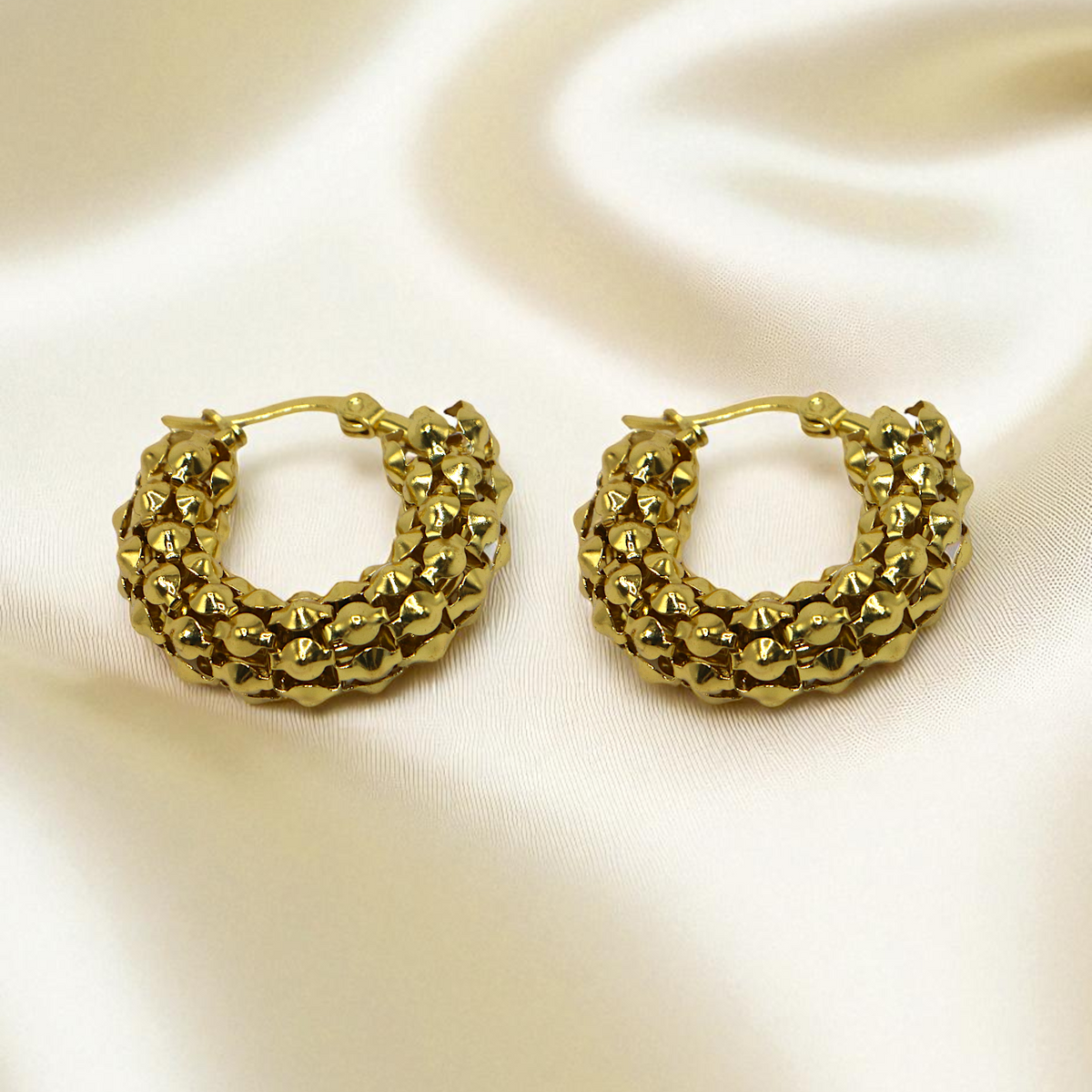 ear ring gold plated with bali style china – KK Mart