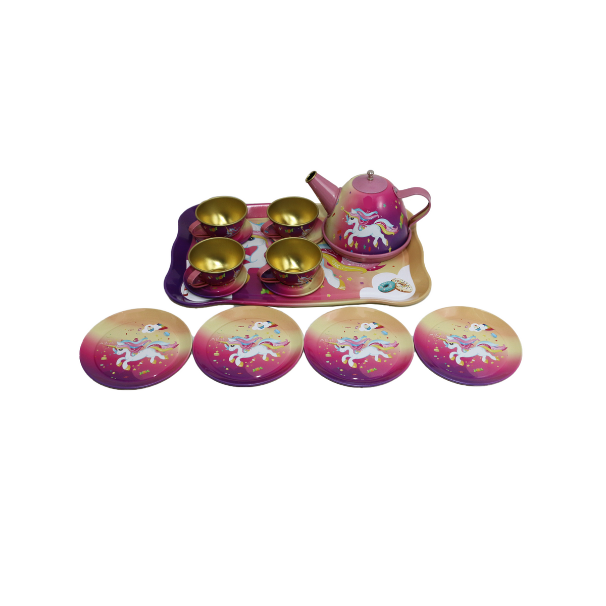 metal magical tea set qz1006-17 – KK Mart
