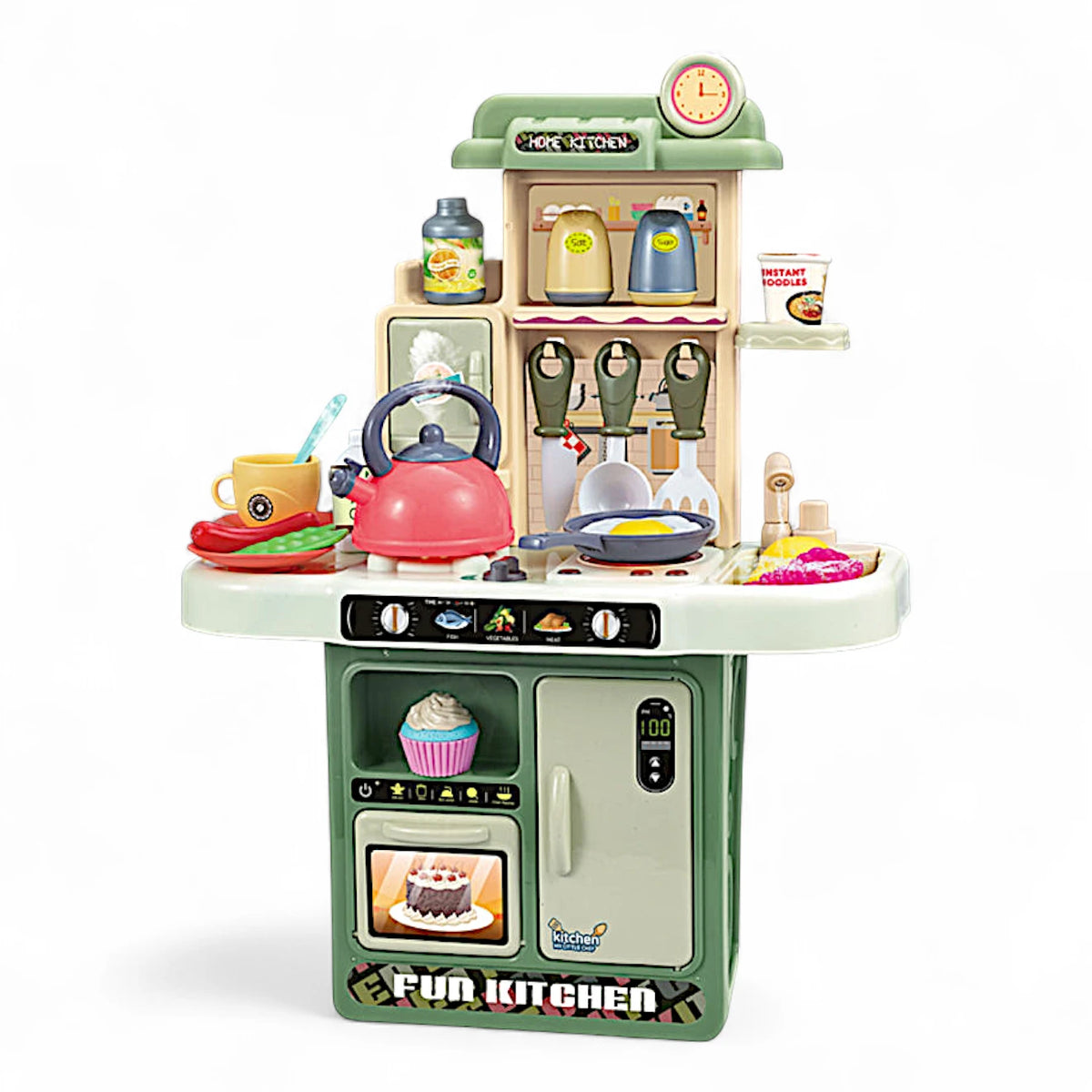 musical kitchen set 34pc 14x33x45cm 16862b – KK Mart