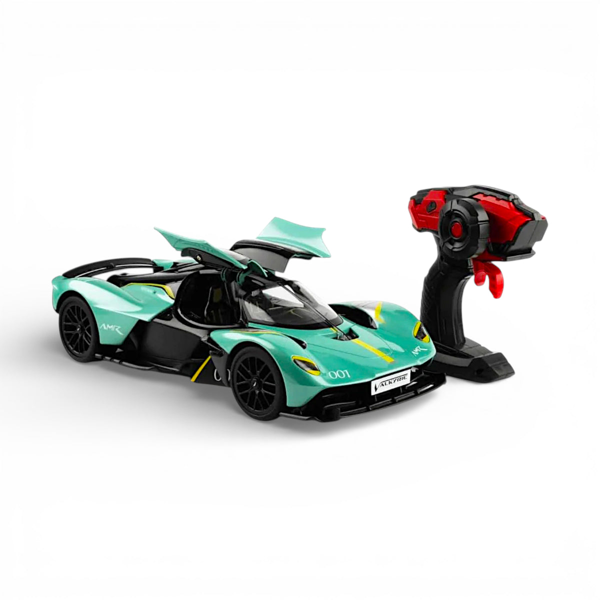 remote control racing car aston martin valkyrie chargeable with usb ch ...