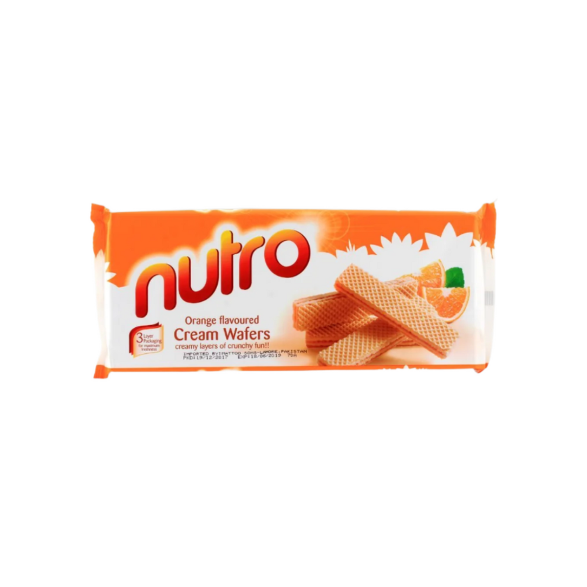 nutro wafers orange kreme 150g – KK Mart