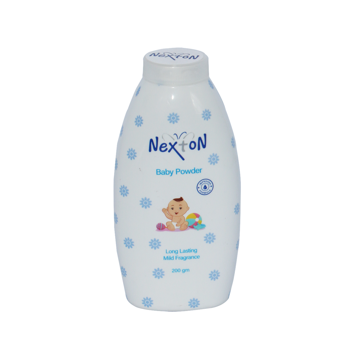 nexton baby powder white 200g – KK Mart