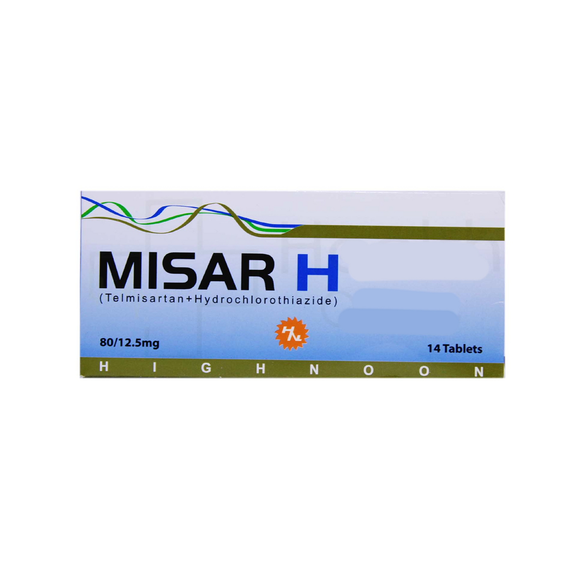 tab misar h 80/12.5mg 20s highnoon – KK Mart