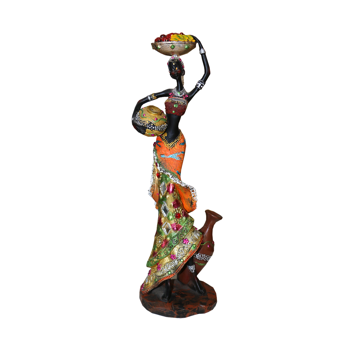 STATUE AFRICAN LADY 26101 – KK Mart