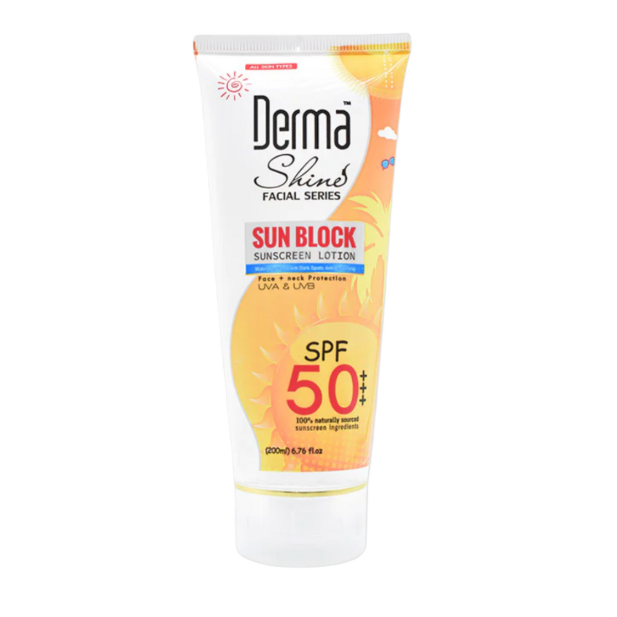 derma shine sunblock spf 50 120ml – KK Mart