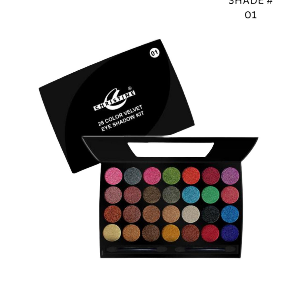 christine eye shade kit velvet 28 colour – KK Mart