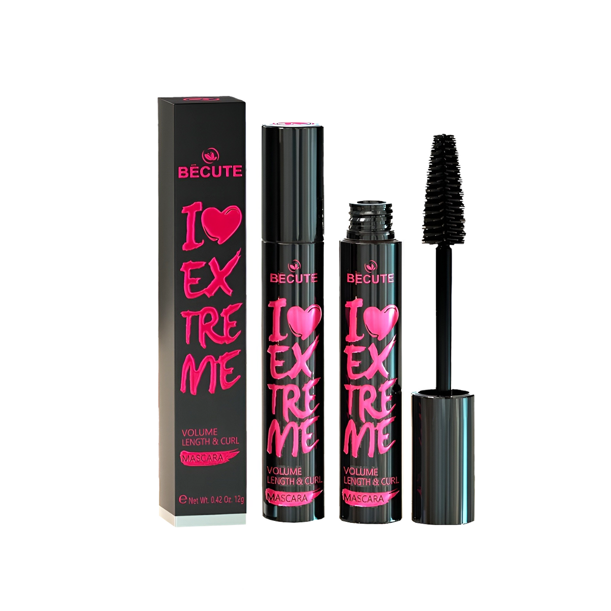becute mascara volume length & curl 12g – KK Mart