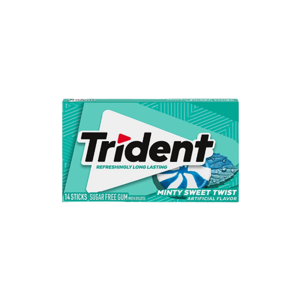 trident gum minty sweet twist 14 sticks sugar free 26.6g – KK Mart
