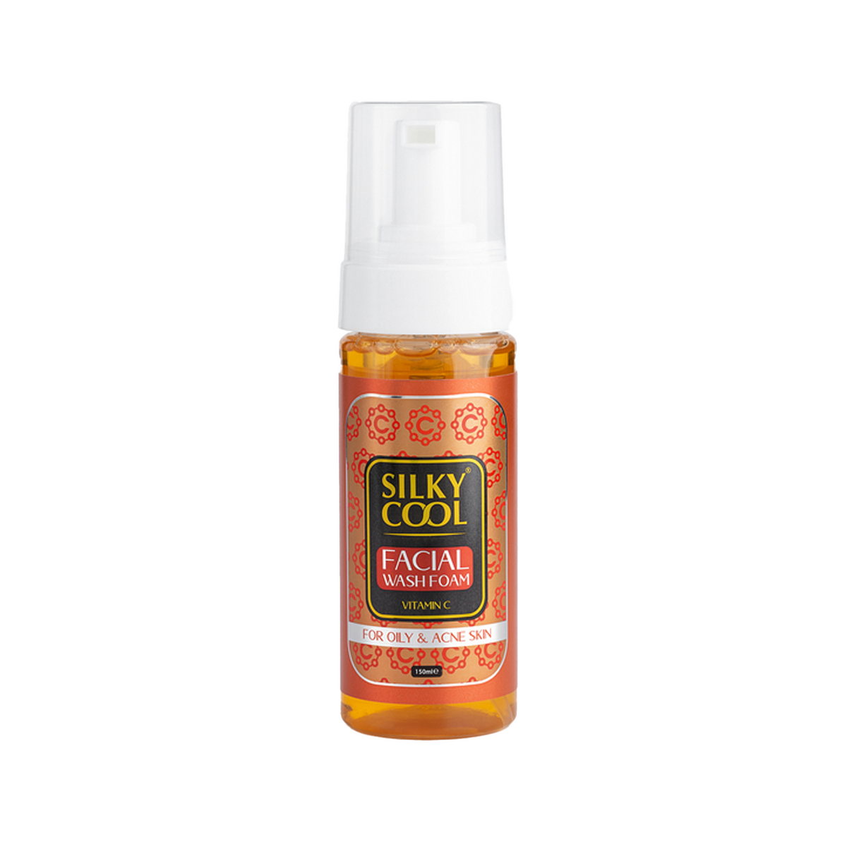 silky cool face wash vitamin c 150ml – KK Mart