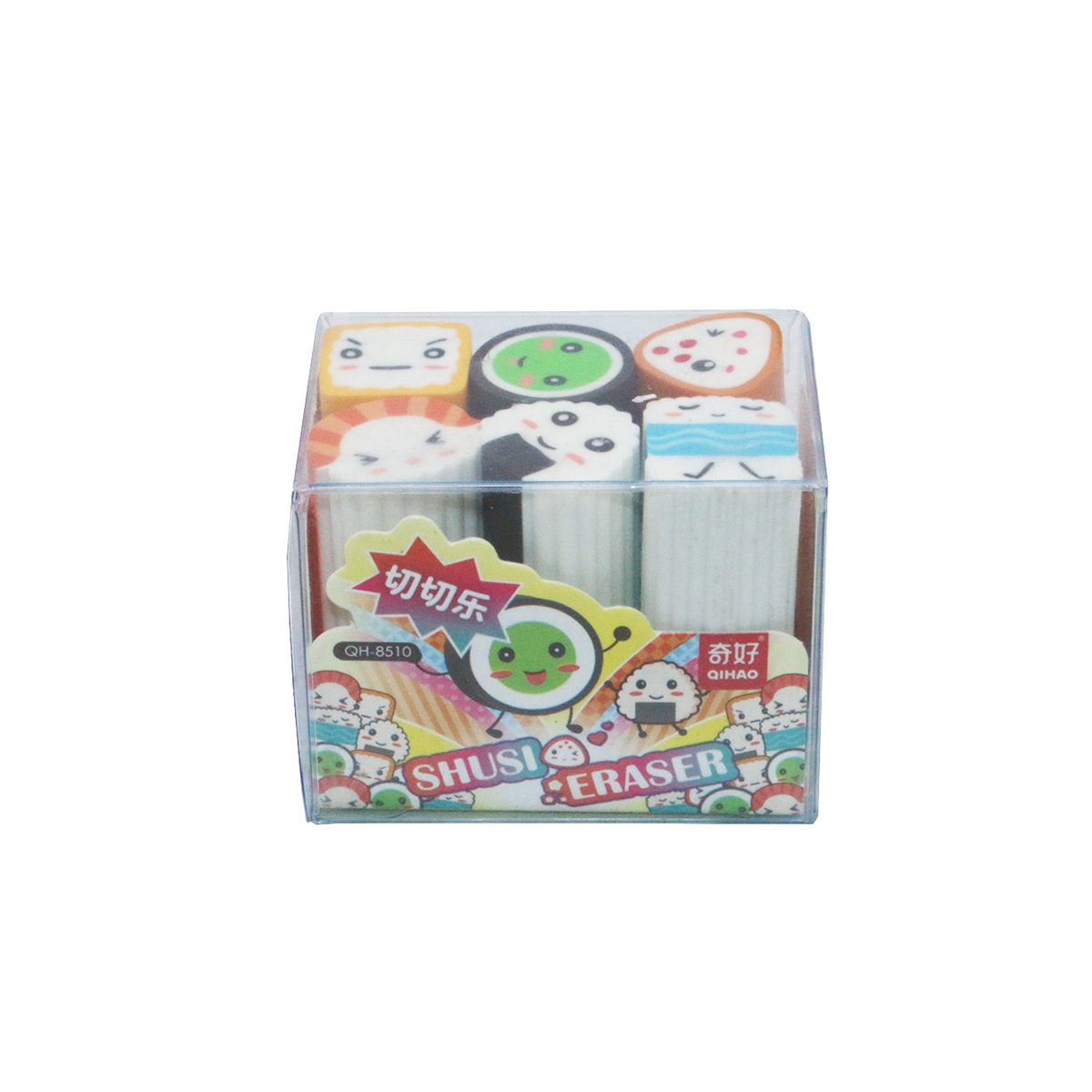 eraser 6pc china qh-8510 – KK Mart