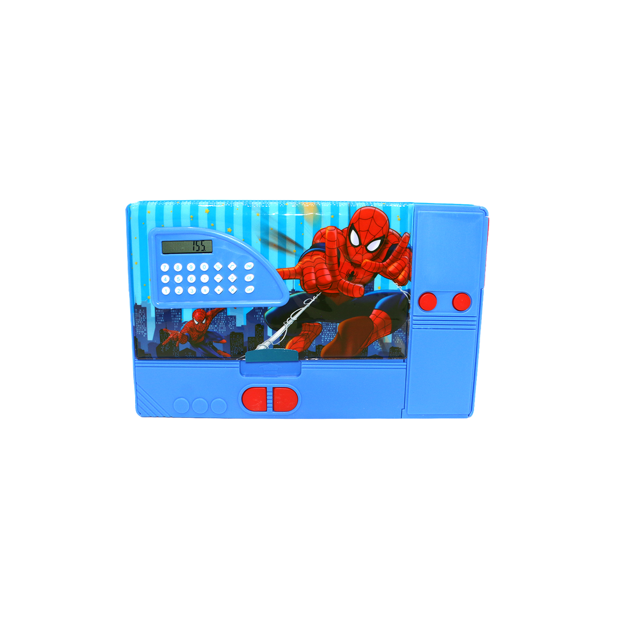 magnet geometry box with calculator spiderman jc-2727 – KK Mart