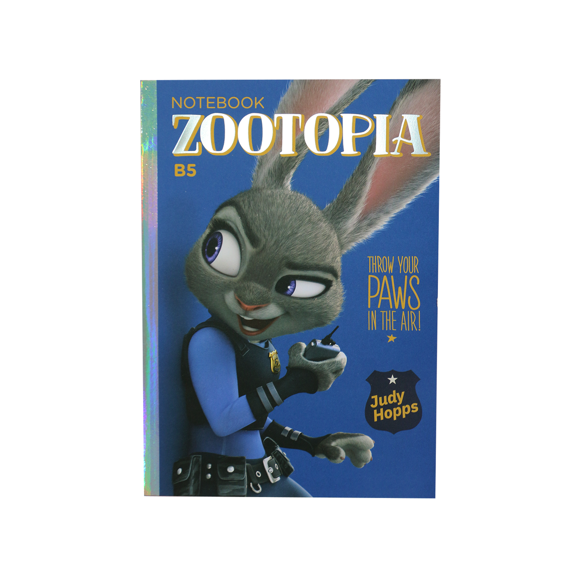 notebook b5 rabbit zootopia throw your paws in the air dsnro2099 – KK Mart