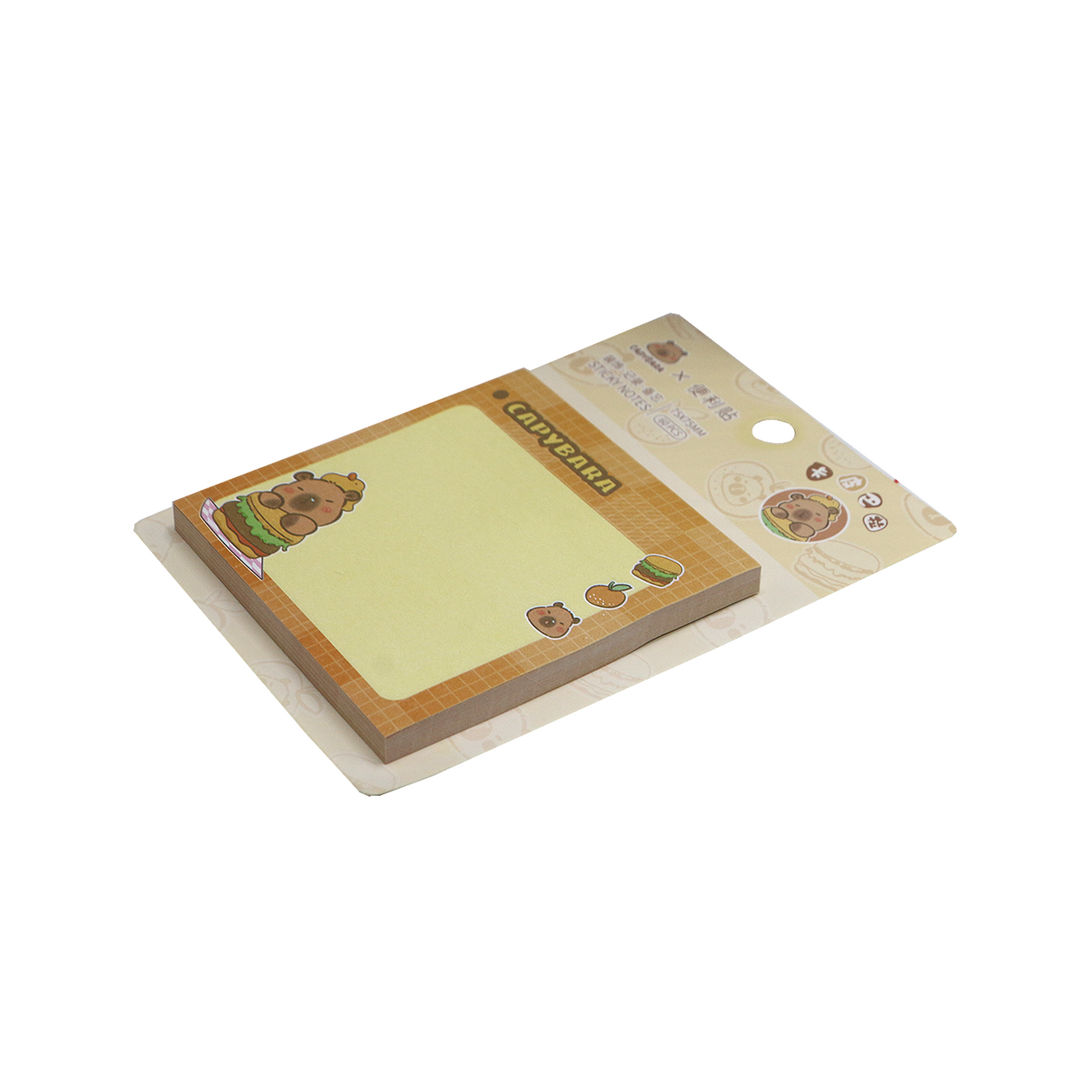 capybara sticky notes pad 60pc china 12433 – KK Mart