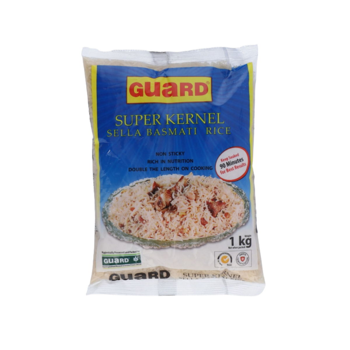 guard super kernel sella basmati rice 1kg – KK Mart