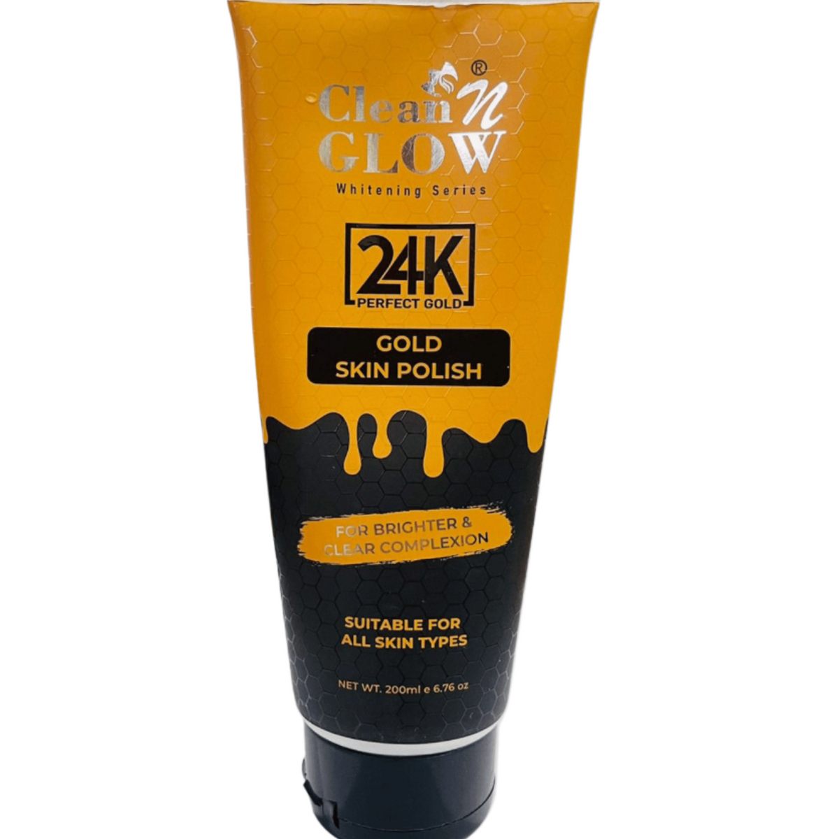 clean n glow 24k gold skin polish 200ml – KK Mart