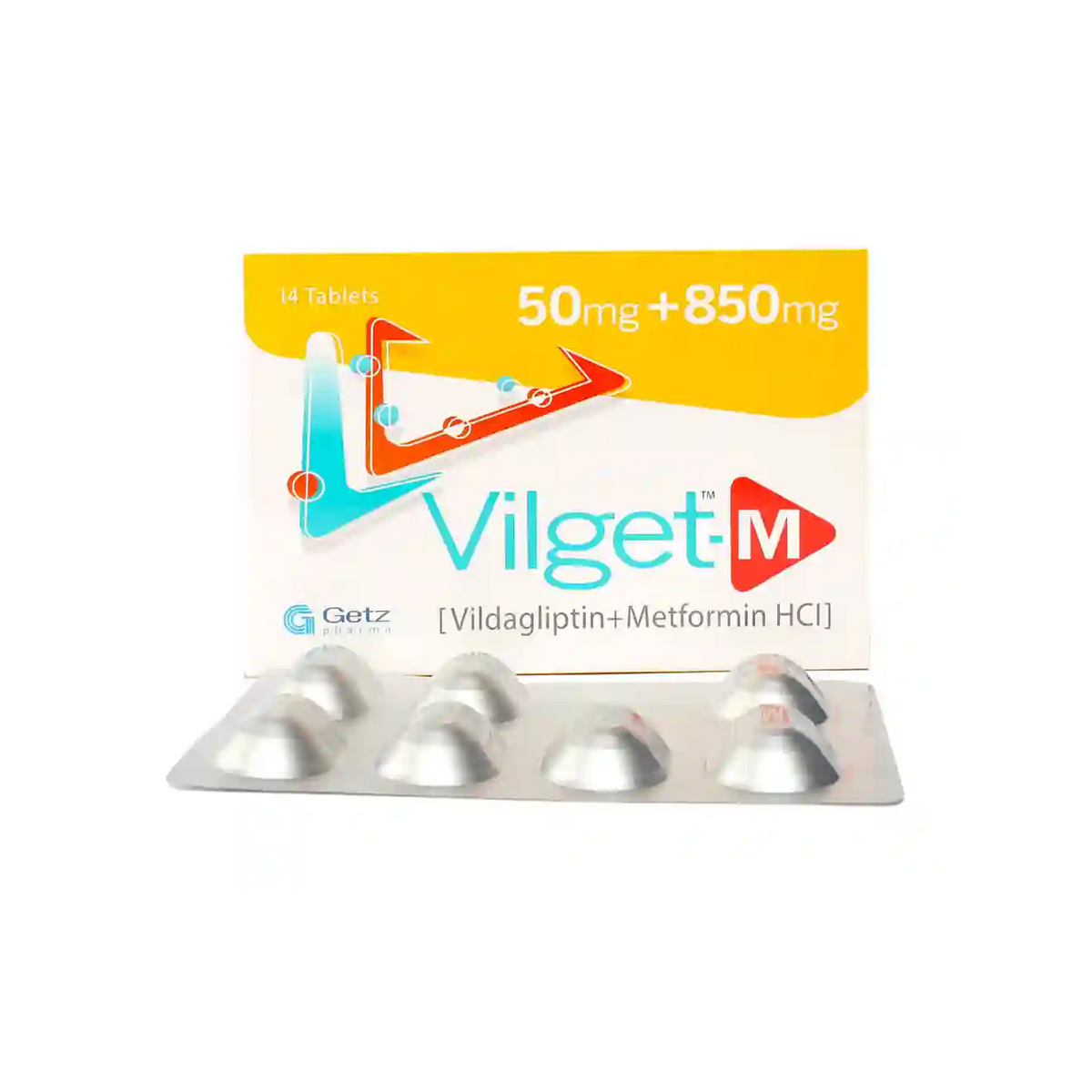 tab vilget m 50/850mg 14s – KK Mart