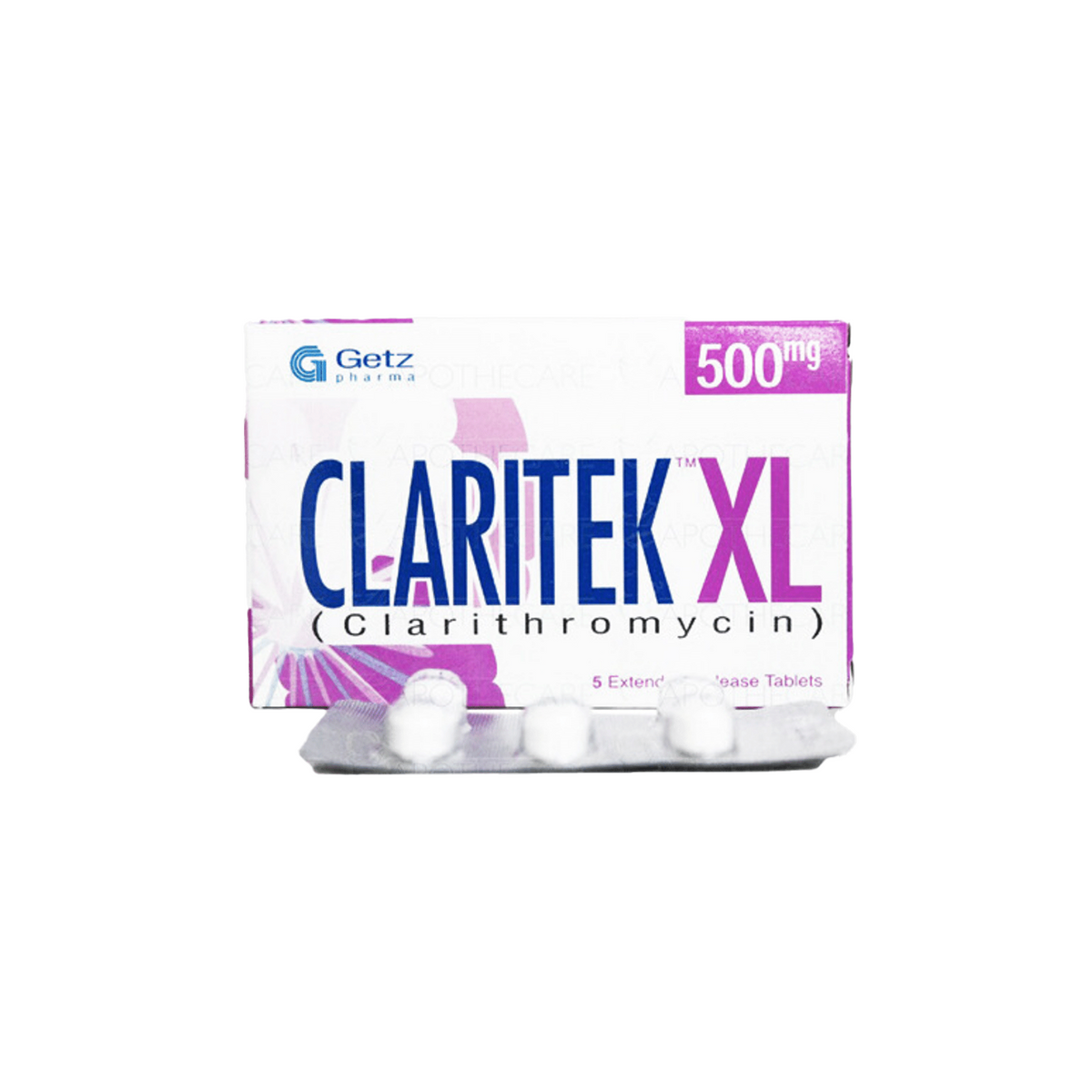 tab claritek xl 500mg 5s – KK Mart