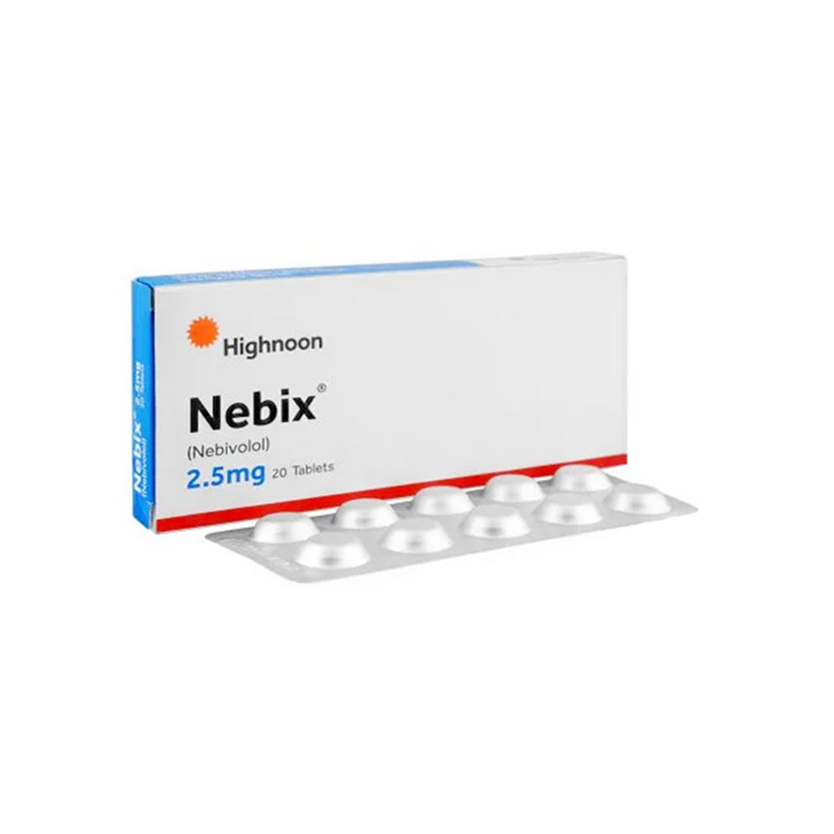 tab nebix 2.5mg 20s highnoon – KK Mart