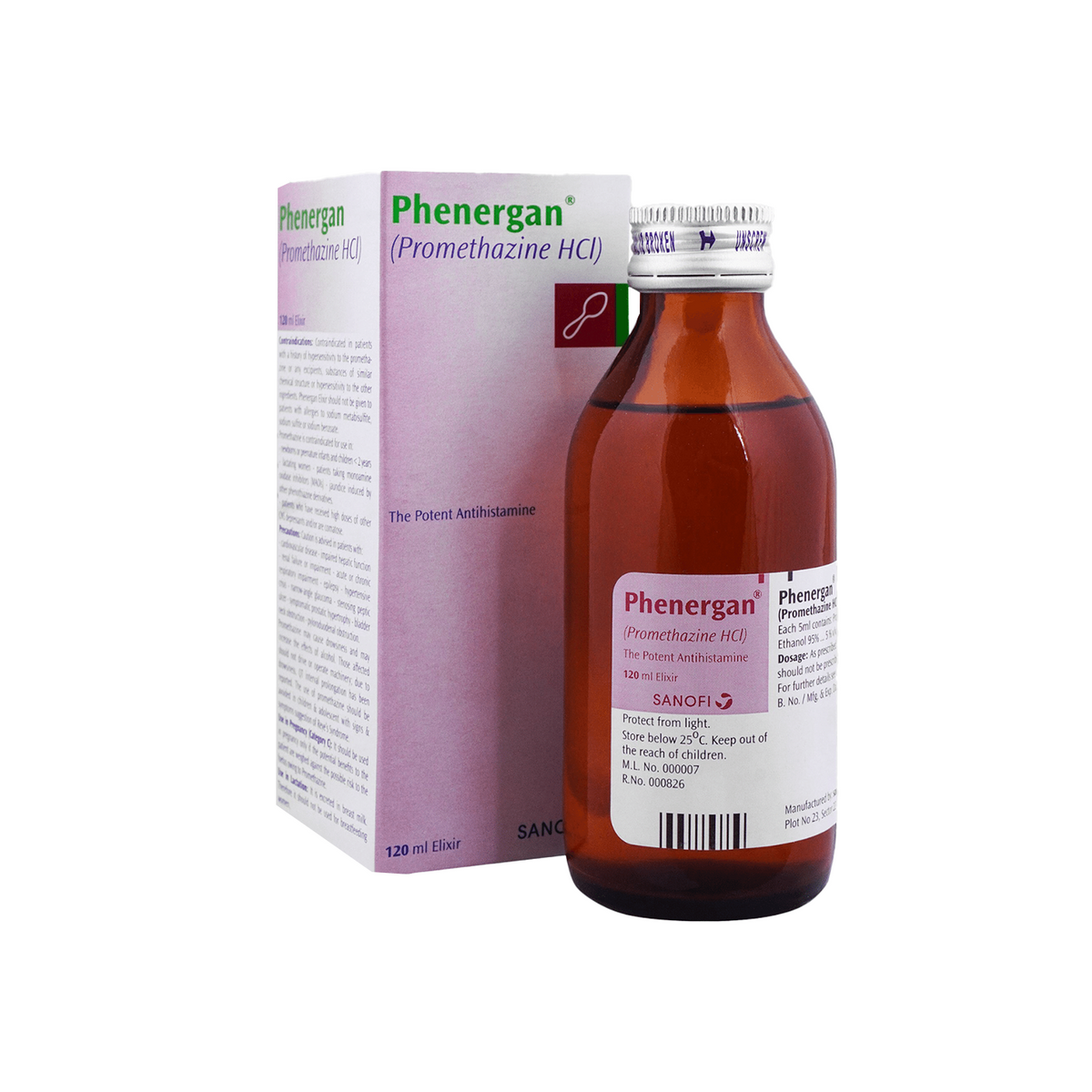 syp phenergan 120ml sanofi – KK Mart
