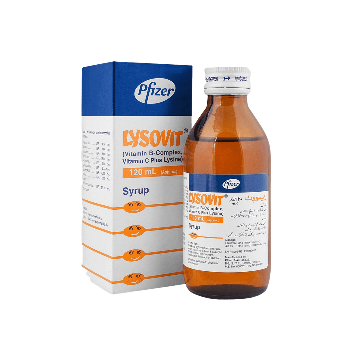 syp lysovit 120ml pfizer – KK Mart