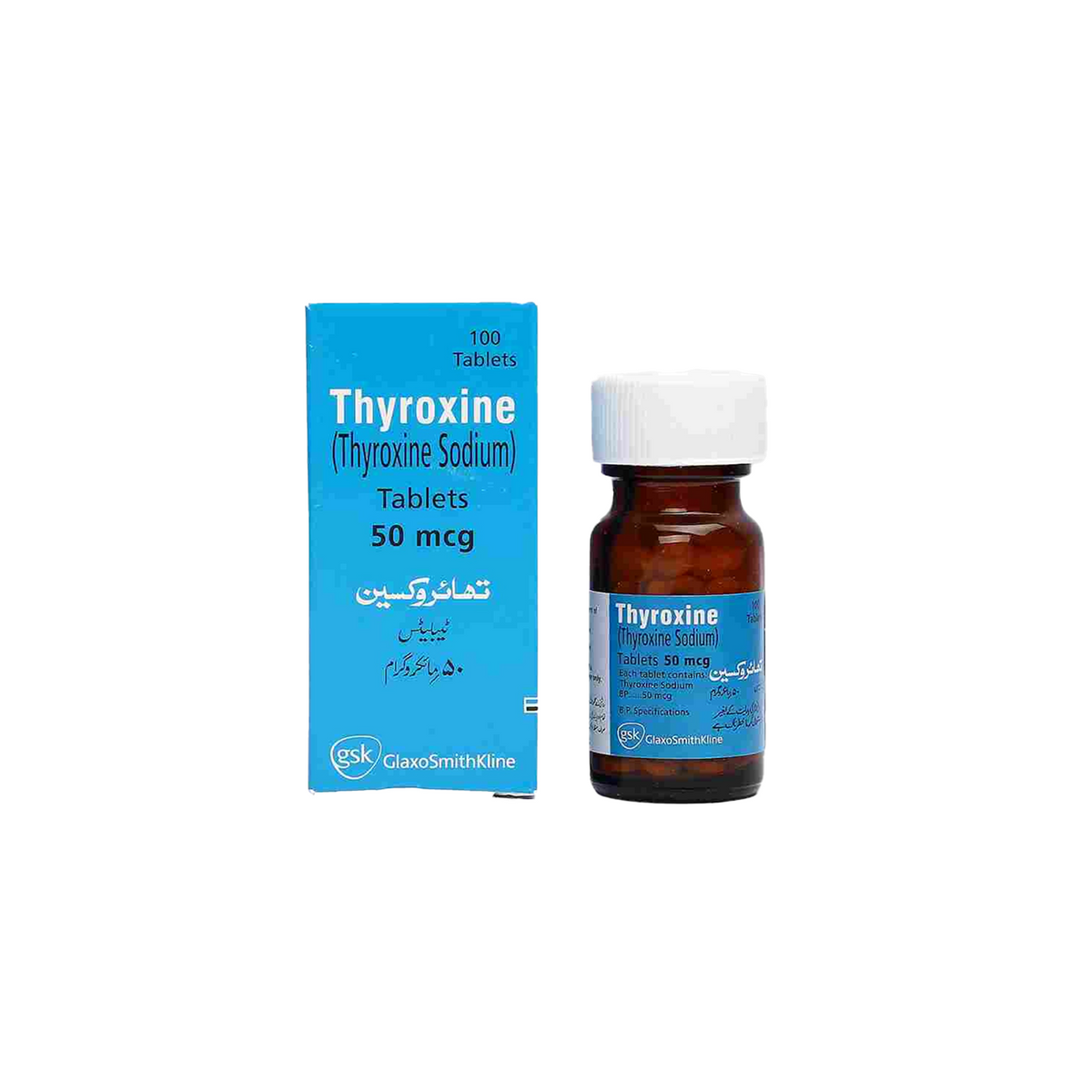 tab thyroxine 50mcg 100t 1s gsk – KK Mart