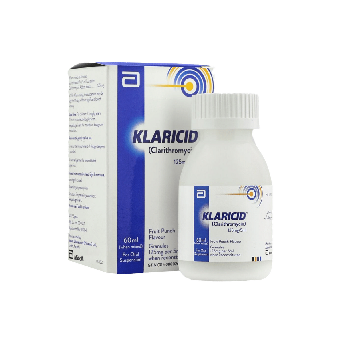 syp klaricid 125/5ml 60ml abbot – KK Mart
