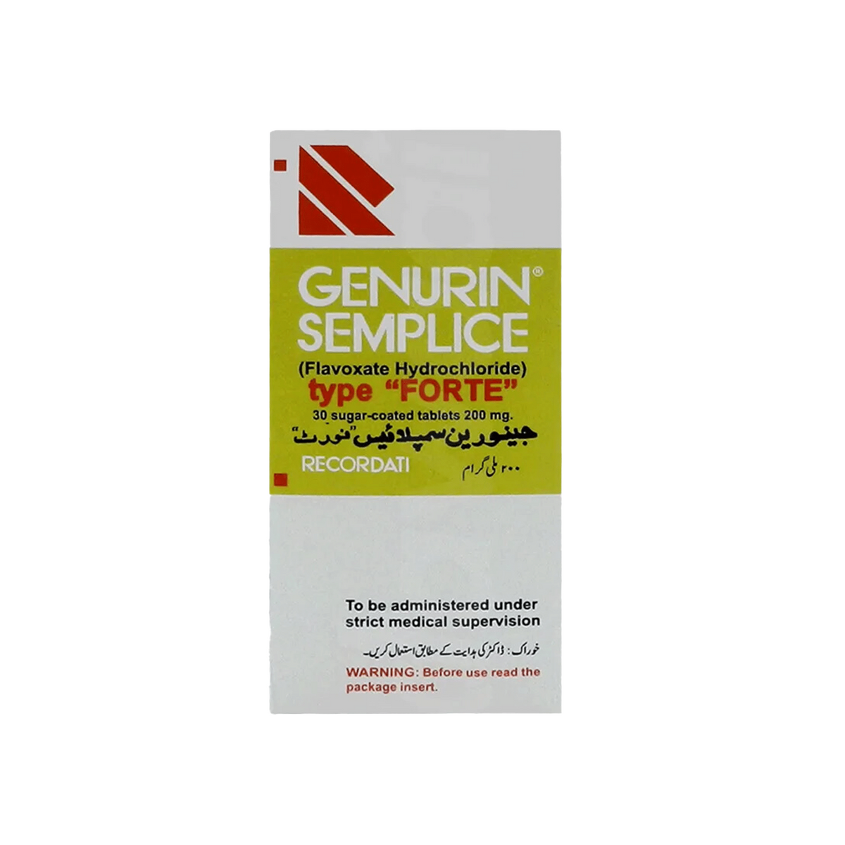 tab genurin forte 200mg 30s pacific – KK Mart