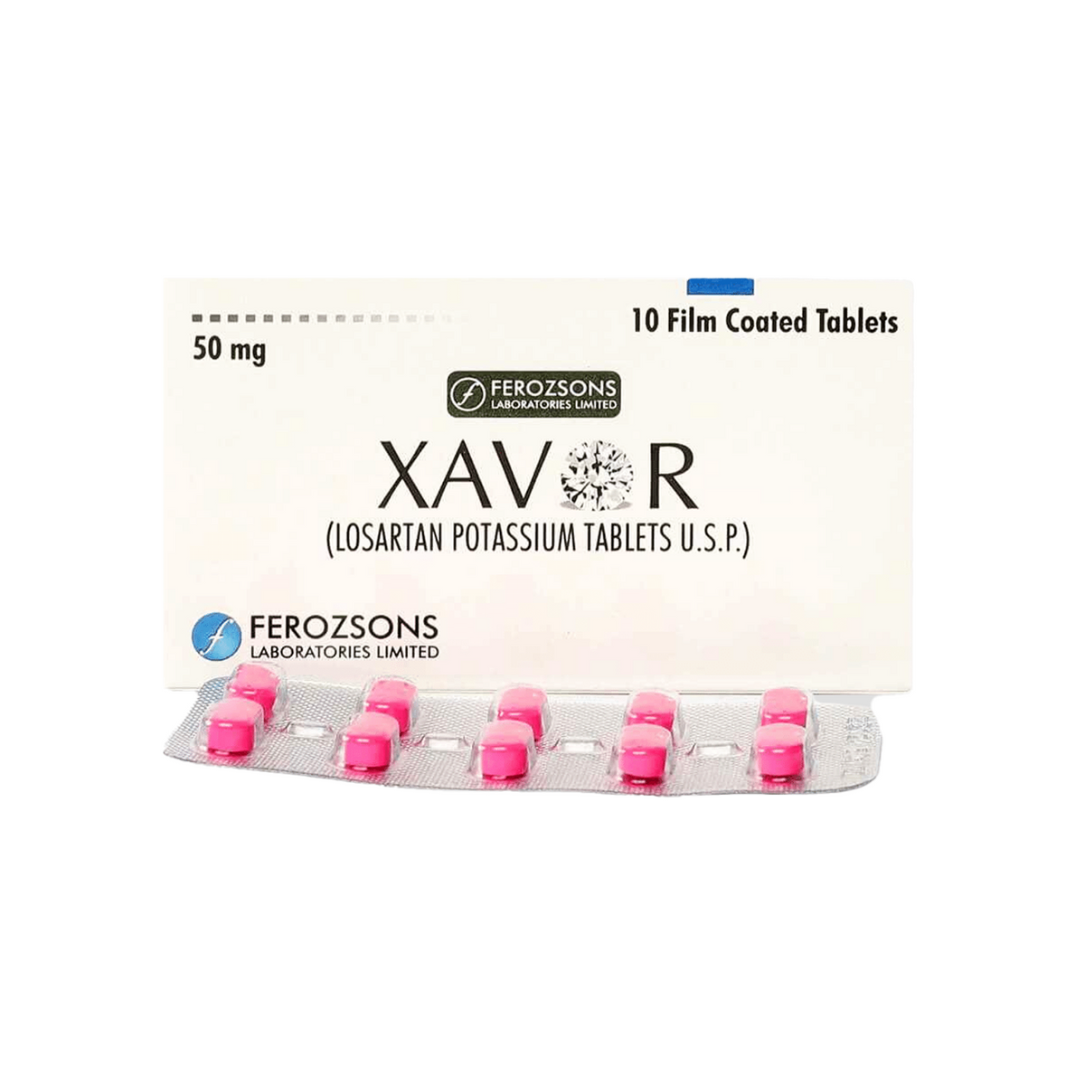 tab xavor 50mg 10s – KK Mart