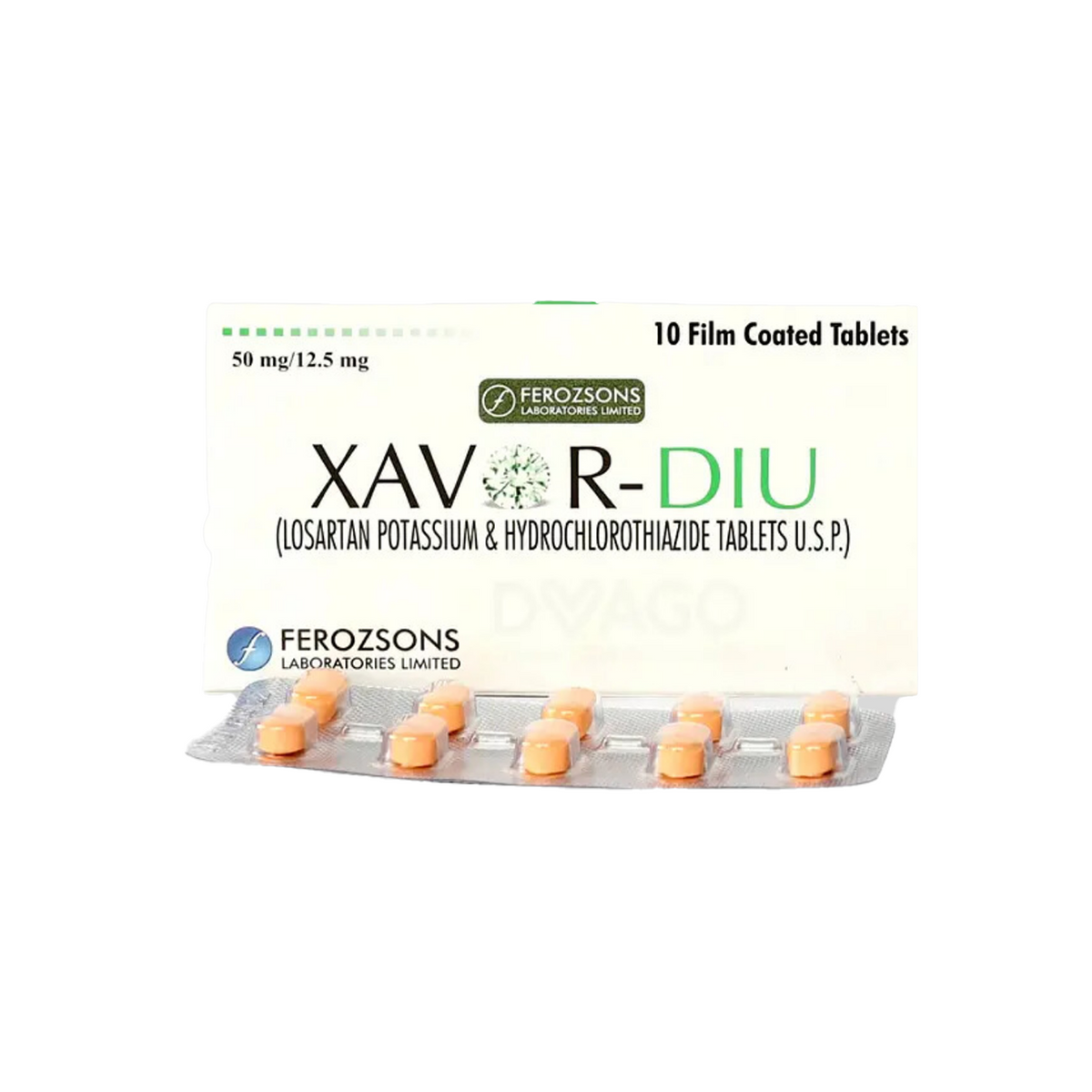 tab xavor diu 50/12.5mg 10s – KK Mart