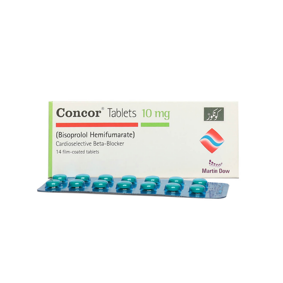 tab concor 10mg 14s mark – KK Mart
